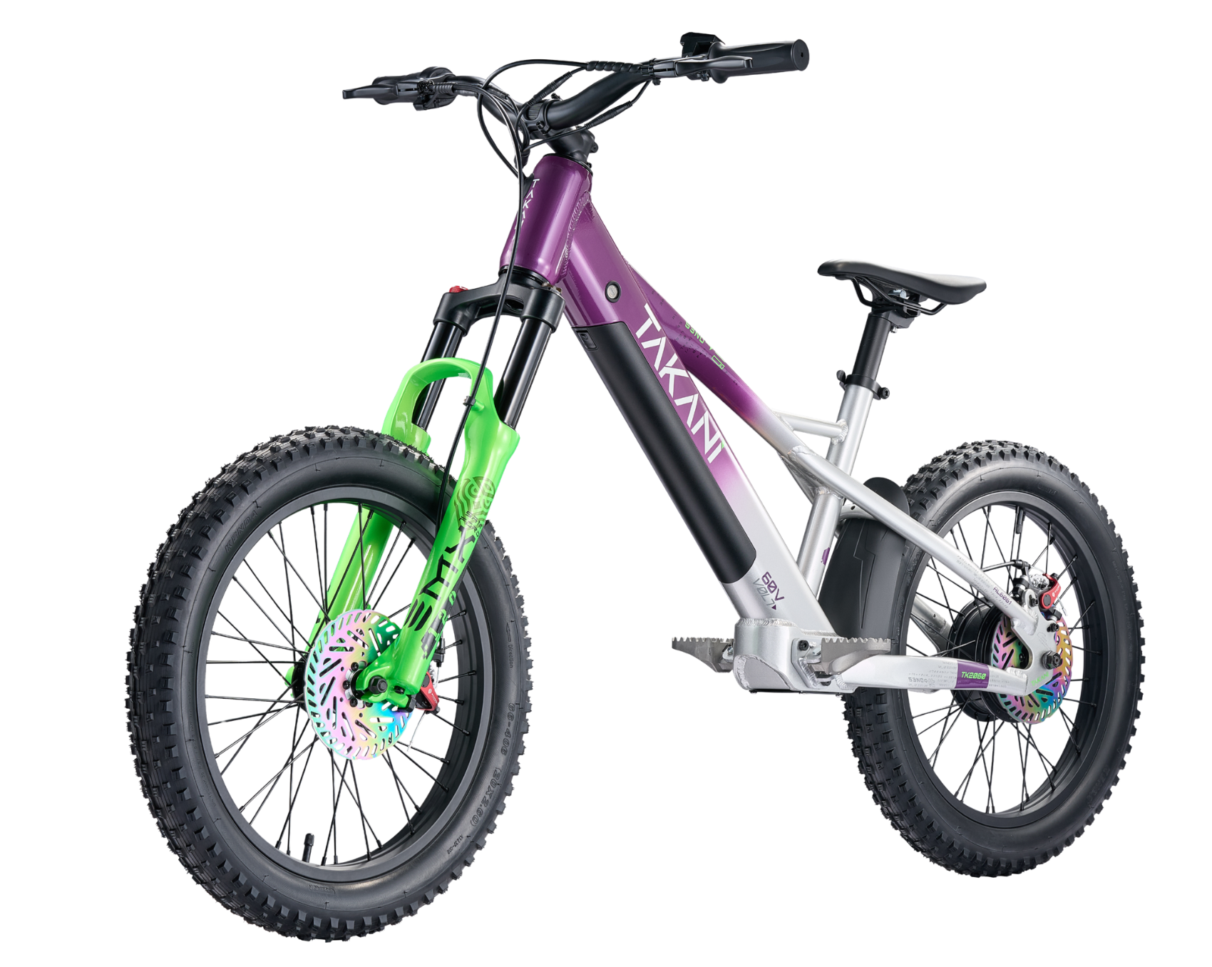 TAKANI Electric Balance Bike 20'' - TK2060 Plum Silver